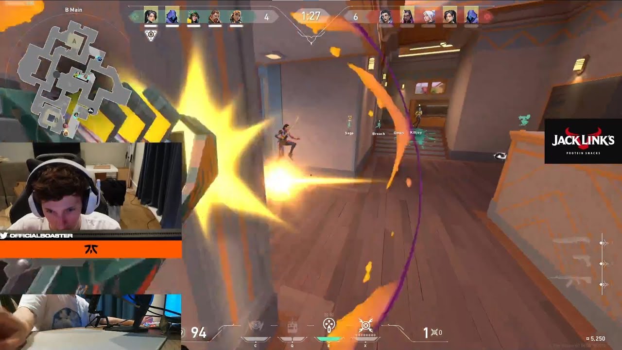 MVP! 25+ KILLS! SUNSET! FNATIC BOASTER RAZE VALORANT RANKED GAMEPLAY [Full Match VOD] - YouTube