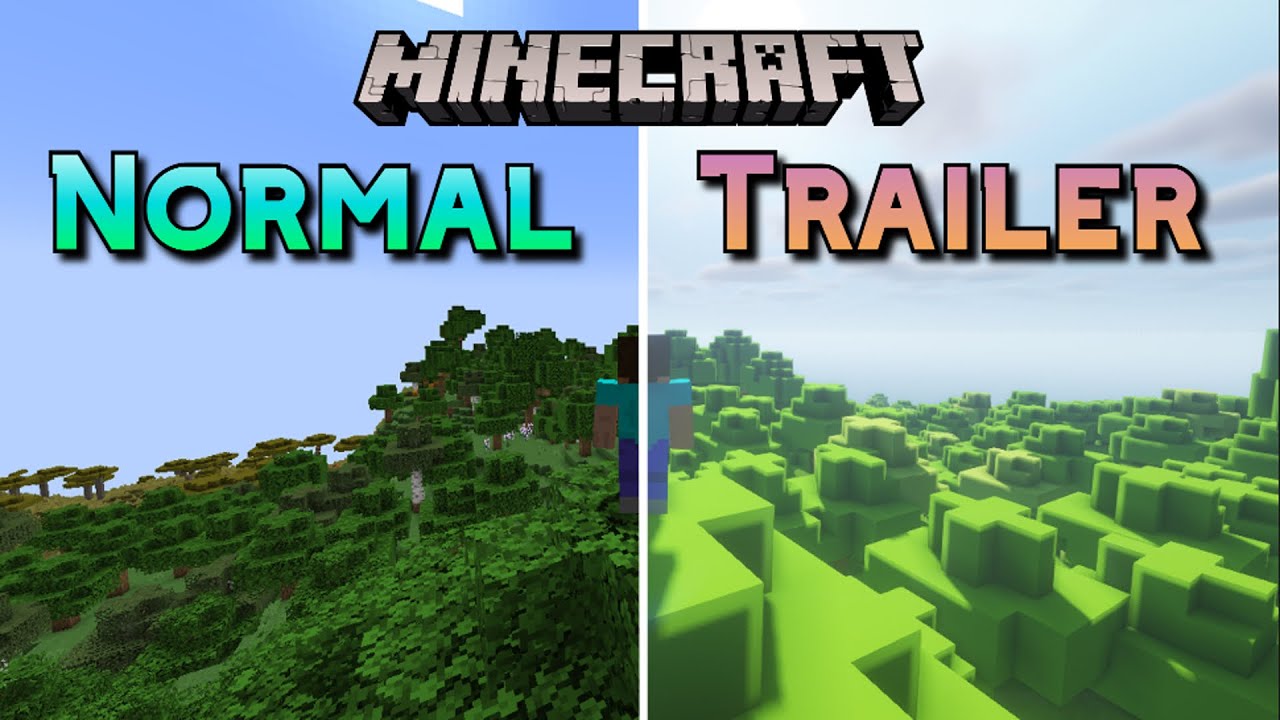 Minecraft, But I'm In The Trailers - YouTube