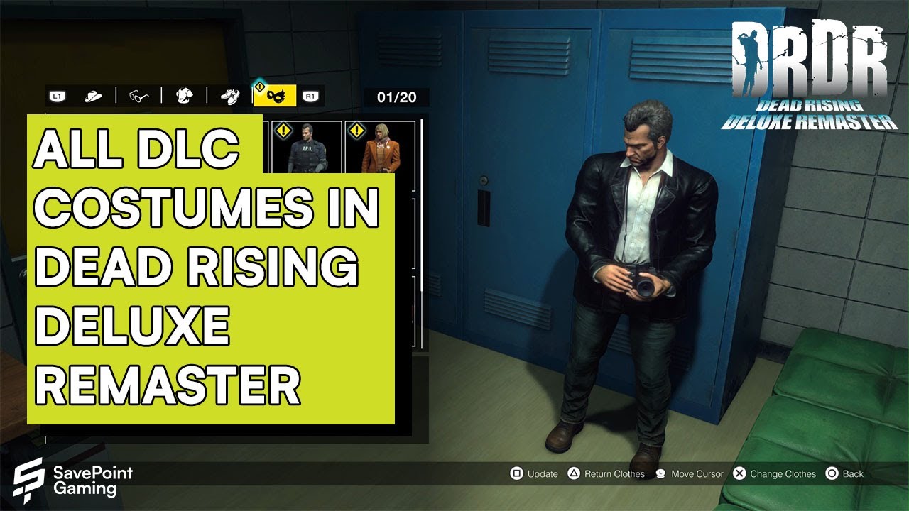 Dead Rising Deluxe Remaster | All DLC Costumes Showcase! - YouTube