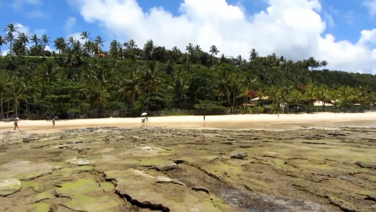 Pitinga Beach, Arraial d'Ajuda, Bahia, Brazil - YouTube