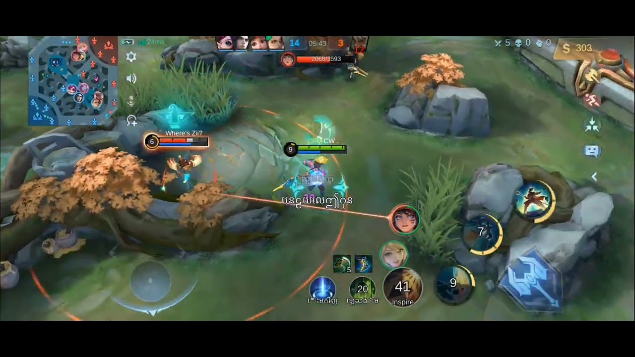 ថ្ងៃនេះមកលេង Zilong ម្ដងមើល😂 @MobileLegends5v5MOBA @tiktokcold. - YouTube