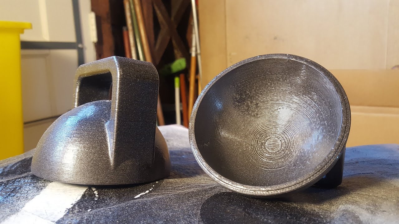 3D Printed Snowball Mold - YouTube