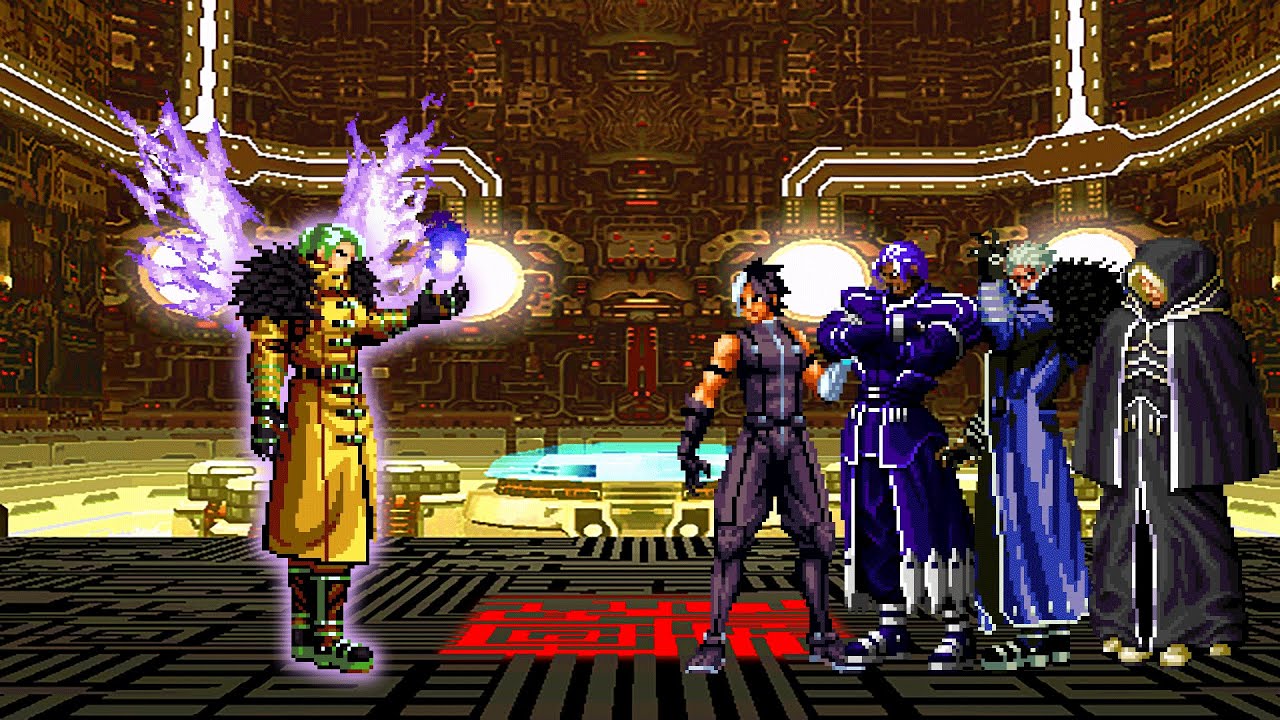 KOF MUGEN | Kyaga vs Nests Team - YouTube