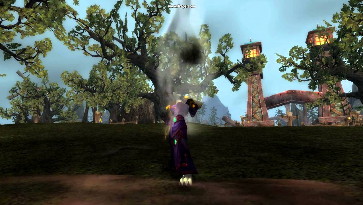 Female Worgen Transformation - YouTube