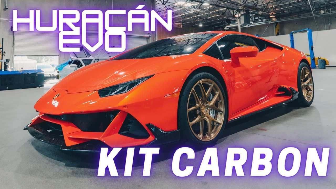 KIT CARBON Lamborghini Huracán EVO Twin Turbo, Alex fue a TX2K durante ...
