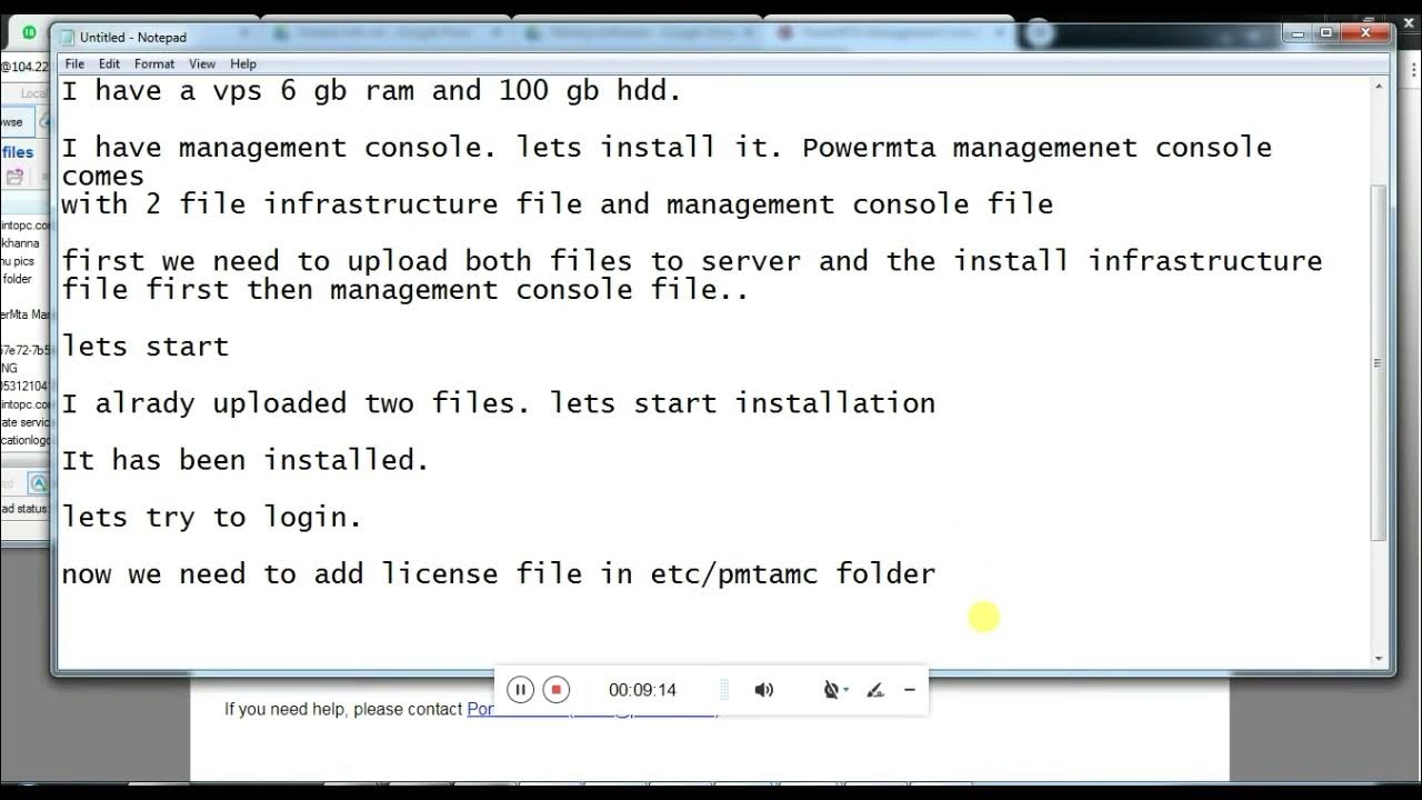 How to install Management Console Step by Step - YouTube
