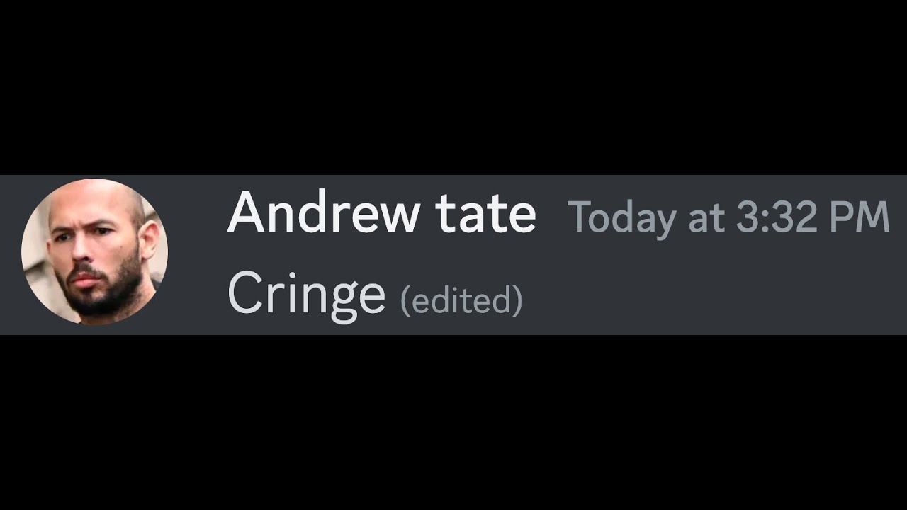 If Andrew Tate joins discord - YouTube