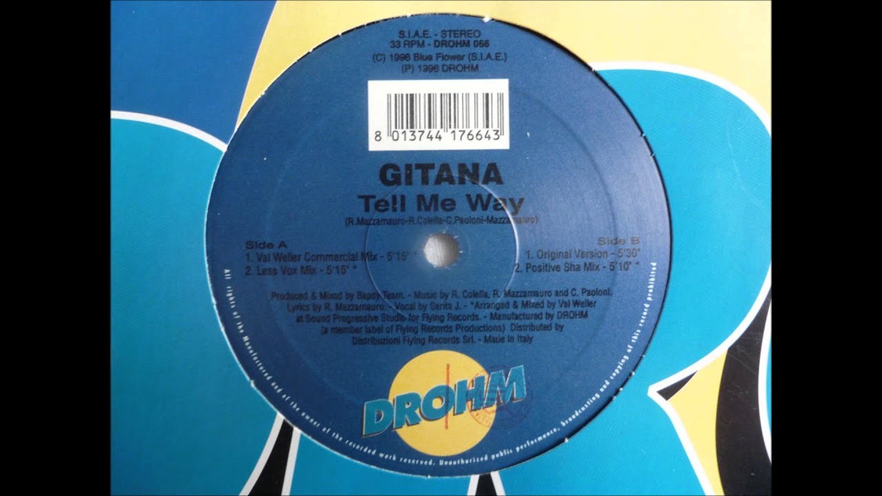 Gitana - Tell Me Way - YouTube