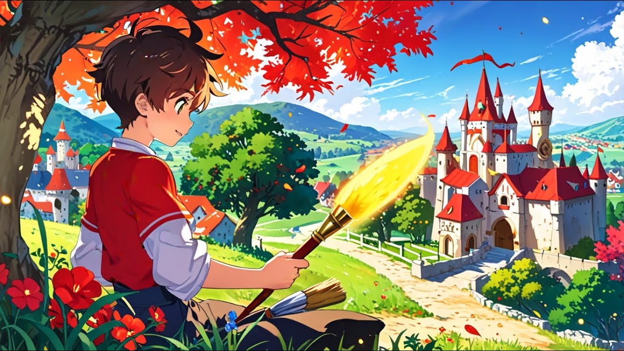 The Magic Paintbrush | Enchanting Story for Kids | Fun & Adventure with ...