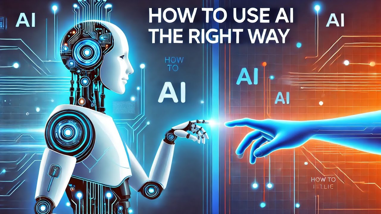 How to use AI the CORRECT way for School (Study Usages and More) - YouTube