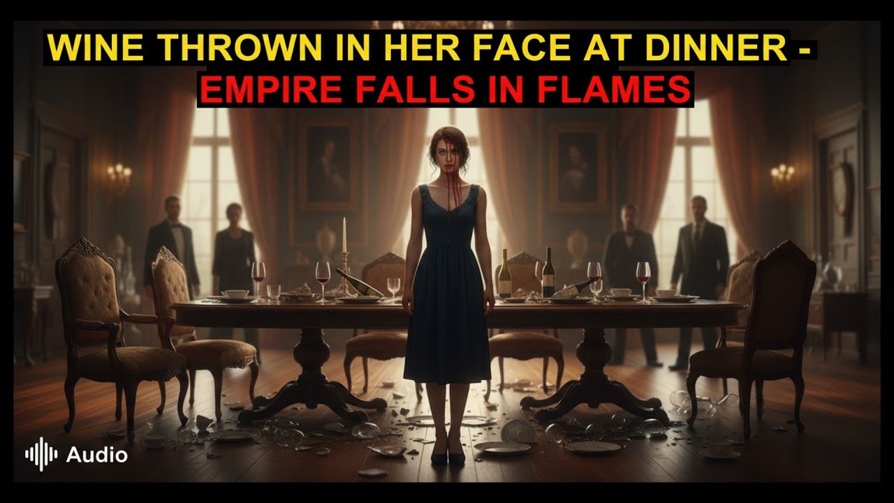 WINE TOSSED IN FACE AT ELITE DINNER, FAMILY FORTUNE SHATTERED OVERNIGHT ...