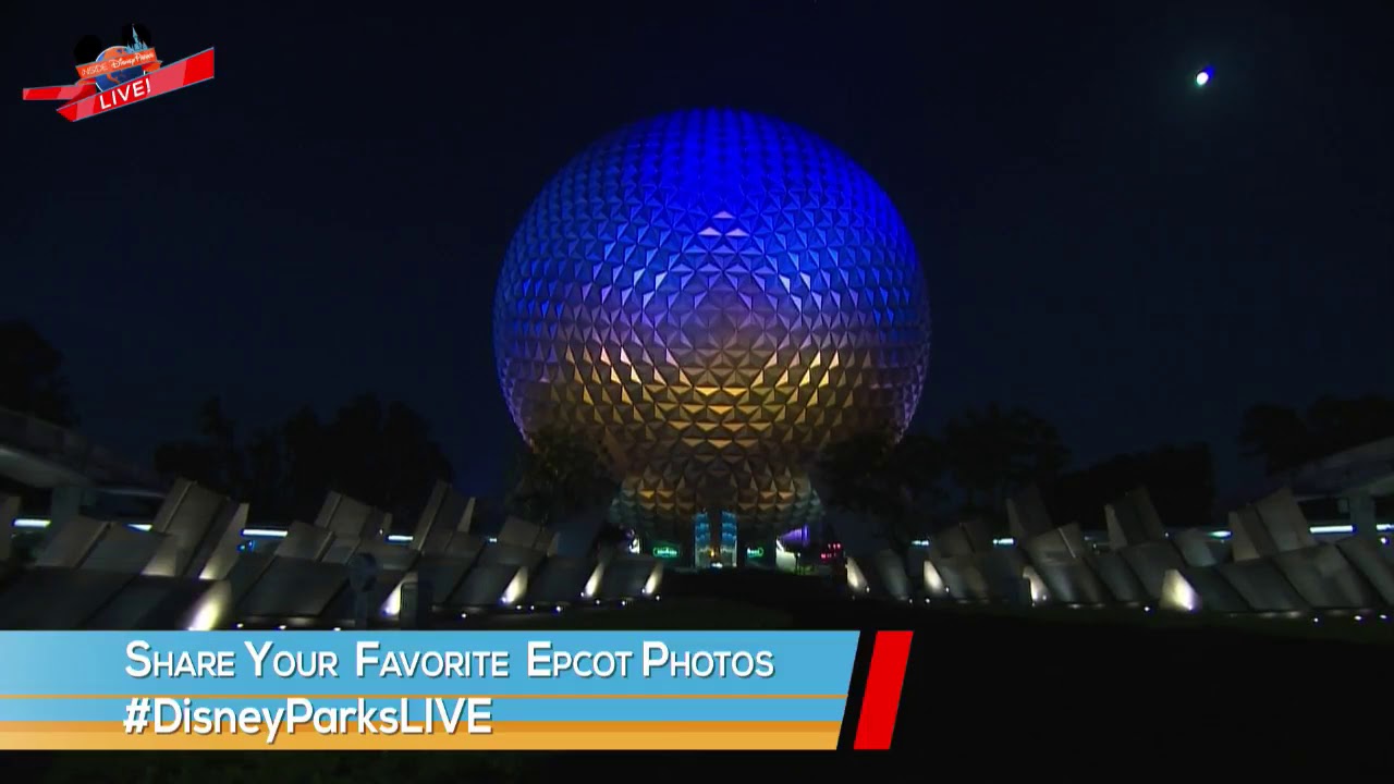 #DisneyParksLIVE Sunrise at Epcot Walt Disney World - YouTube