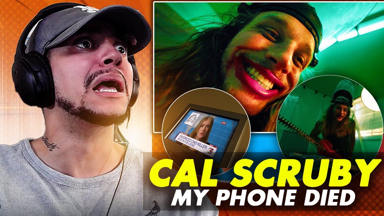 HORROR MOVIE CAL!!!! Cal Scruby - MY PHONE DIED (LIVE REACTION) - YouTube