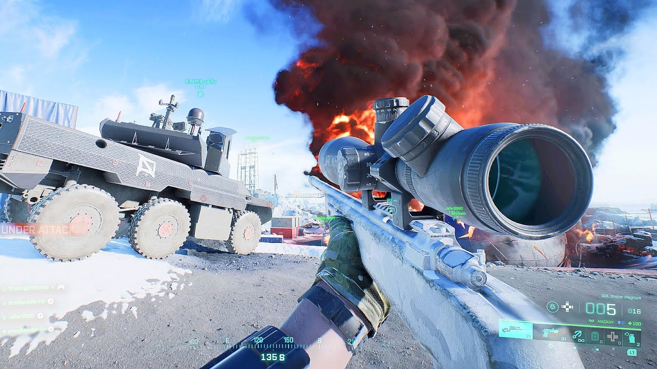 Gol-Magnum the Best Sniper Rifle in the Game... BATTLEFIELD 2042 - YouTube