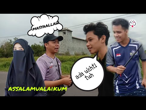 Bikin grogi aja,  Mancing ketemu ukhti cantik