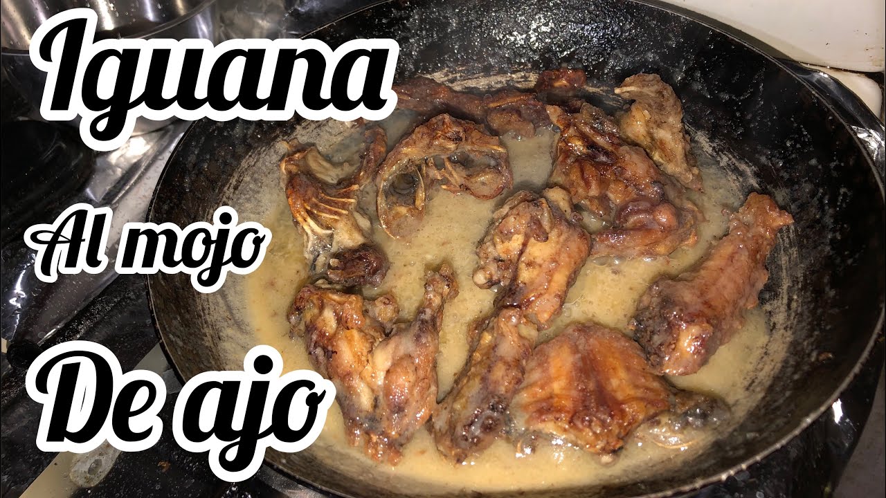“Iguana al mojo de ajo”(receta)fácil y sabrosa - YouTube