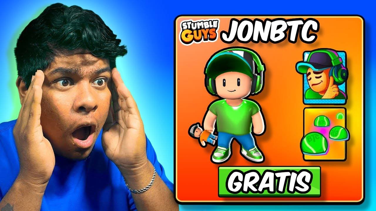 SKINS DE JONBTC en STUMBLE GUYS! 😱 - YouTube