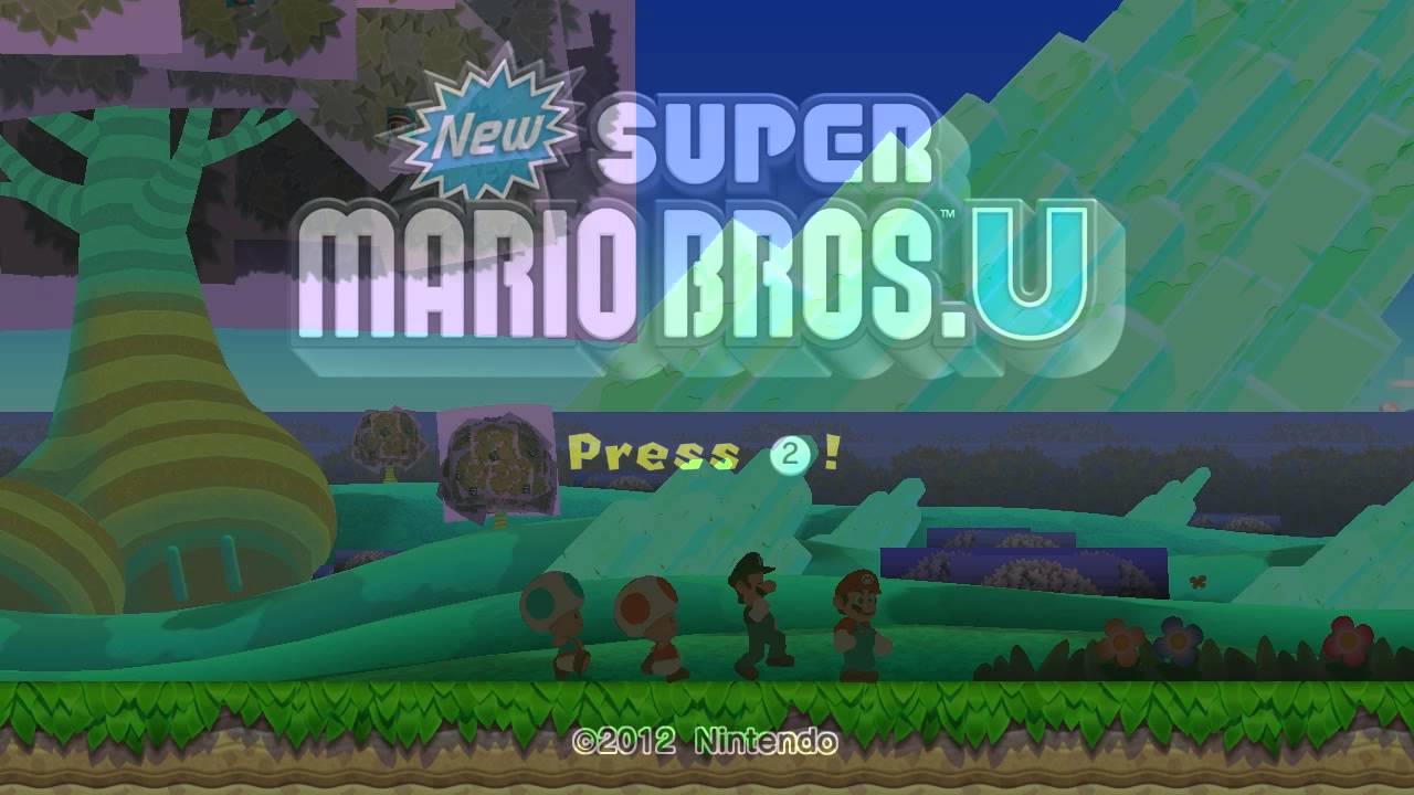 WiiU Emulator New Super Mario Bros. U INTRO - YouTube