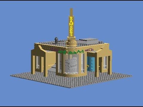 How To Build A Lego Ramone's House Of Body Art🇲🇽🇺🇲 - YouTube