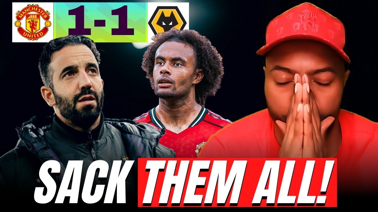 SACK THEM ALL! 🤬 | Manchester United 1-1 Wolves REACTION! - YouTube