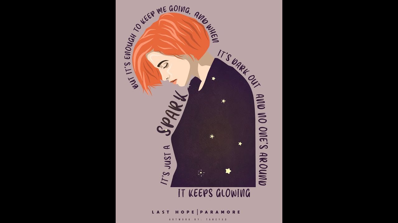 PARAMORE LAST HOPE LYRICS 2024 LATEST - YouTube