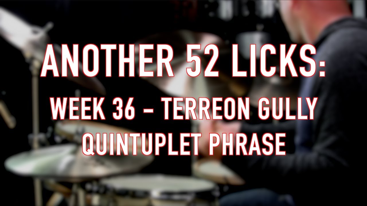 Another 52 Licks, Week 36: Terreon Gully Quintuplet Phrase - YouTube