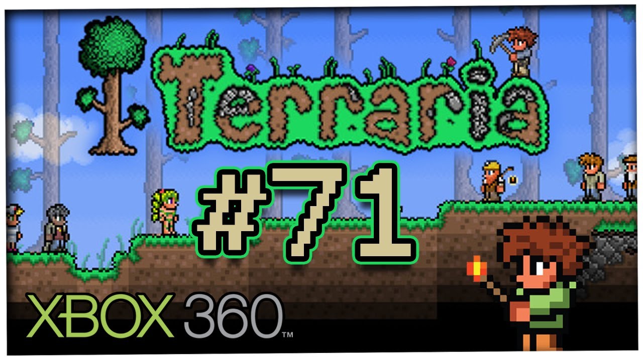 Let's Play Terraria #71 [Xbox 360] - Excalibur und Lichtscheiben - YouTube