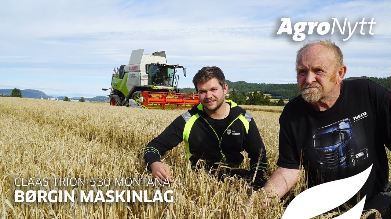 CLAAS TRION 530 MONTANA | Børgin Maskinlag - YouTube