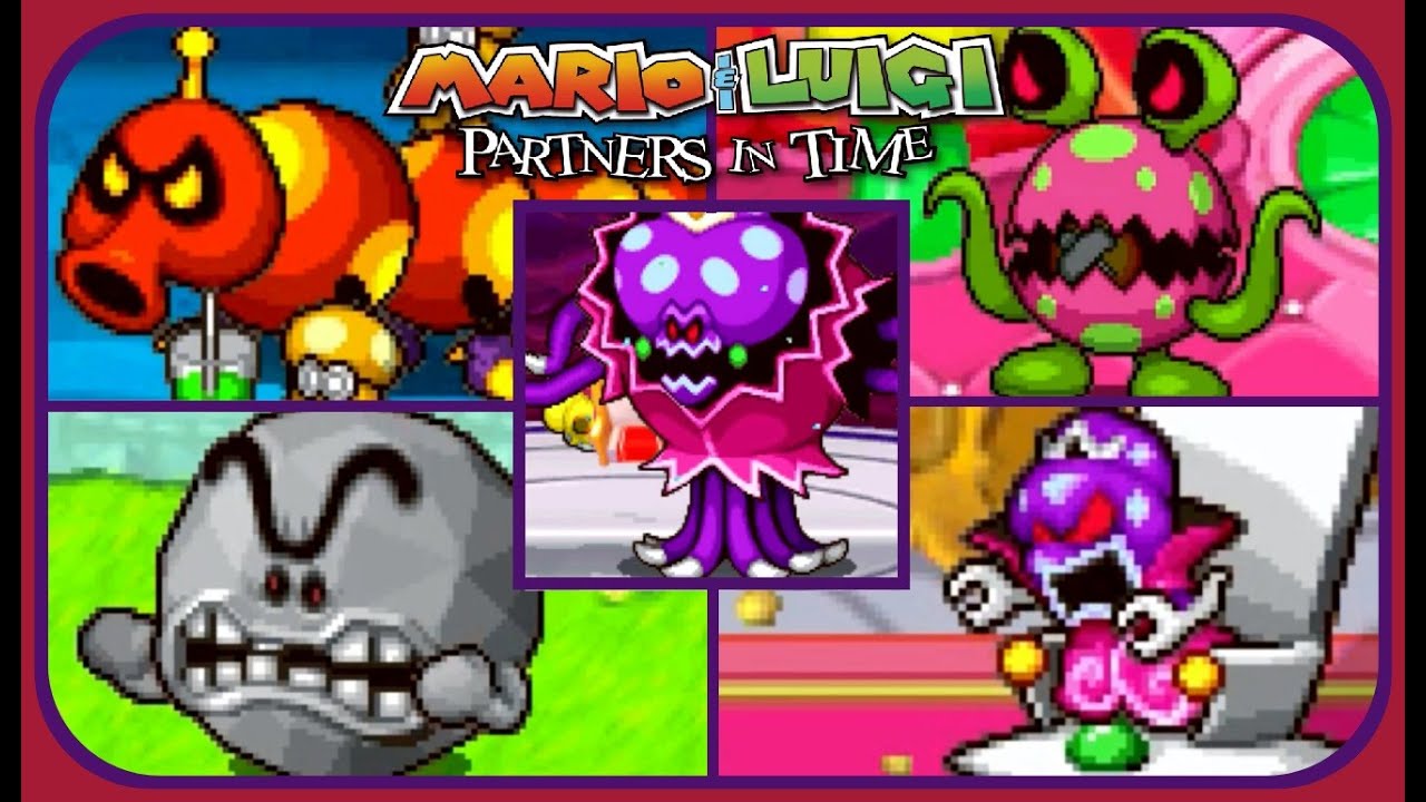 Mario And Luigi Partners In Time Bosses