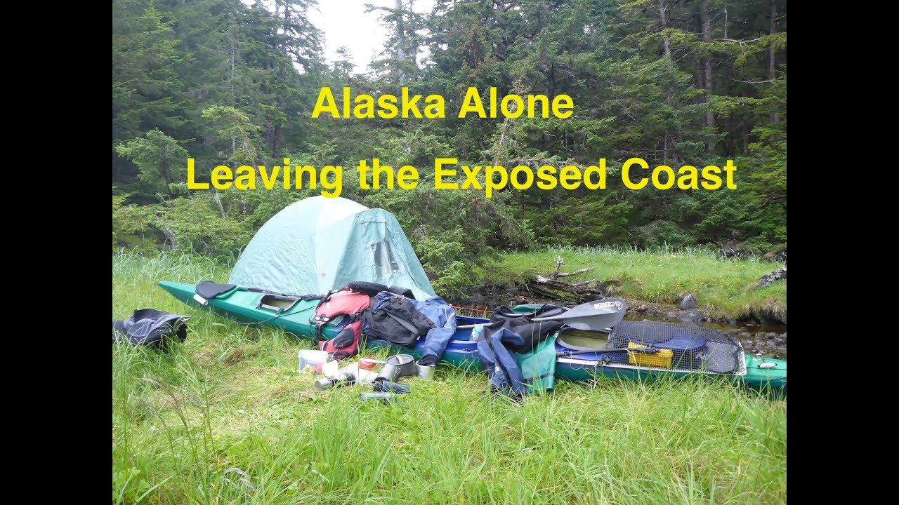 Alaska Alone Leaving the Exposed Coast (part 7) - YouTube