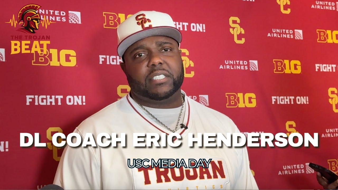 USC DL Coach Eric Henderson talks about upcoming season, recruiting ...