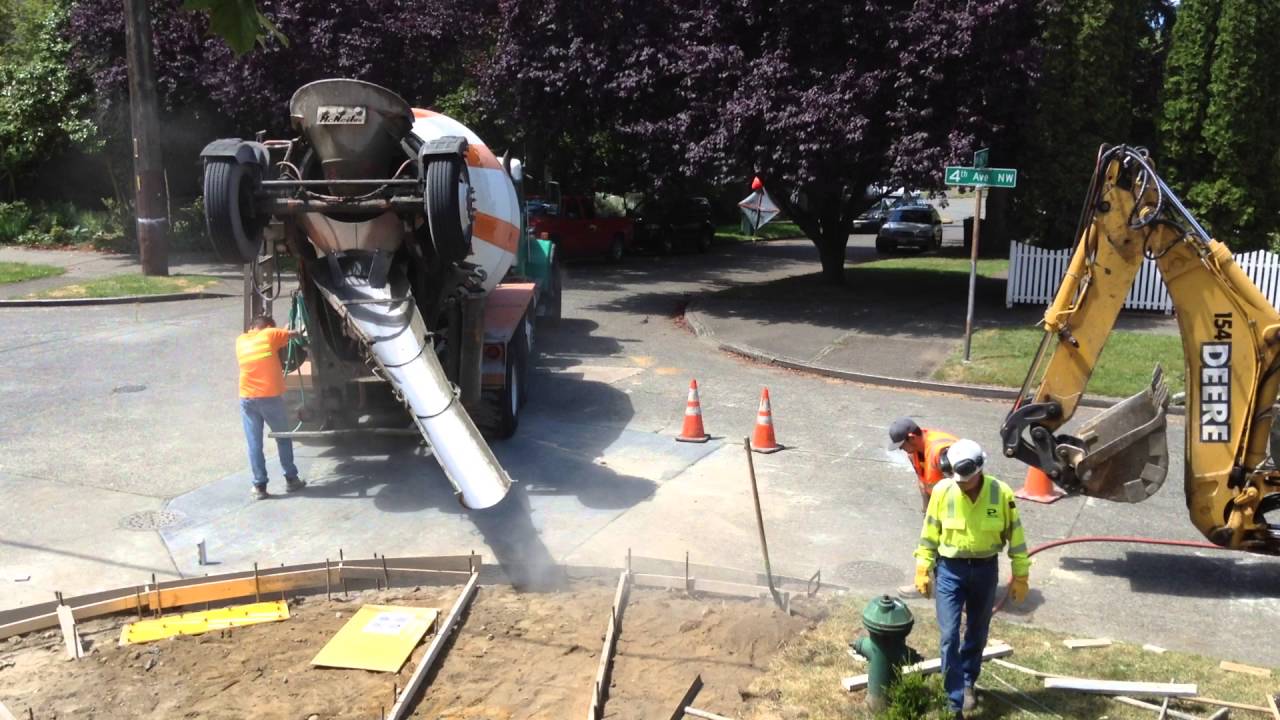 Installing ADA Curb Ramps: Part 1 - YouTube