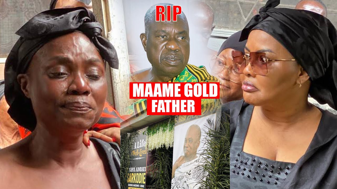 Live:Maame Gold couldn't hold her tears😭as Nana Ama arrive at her ...