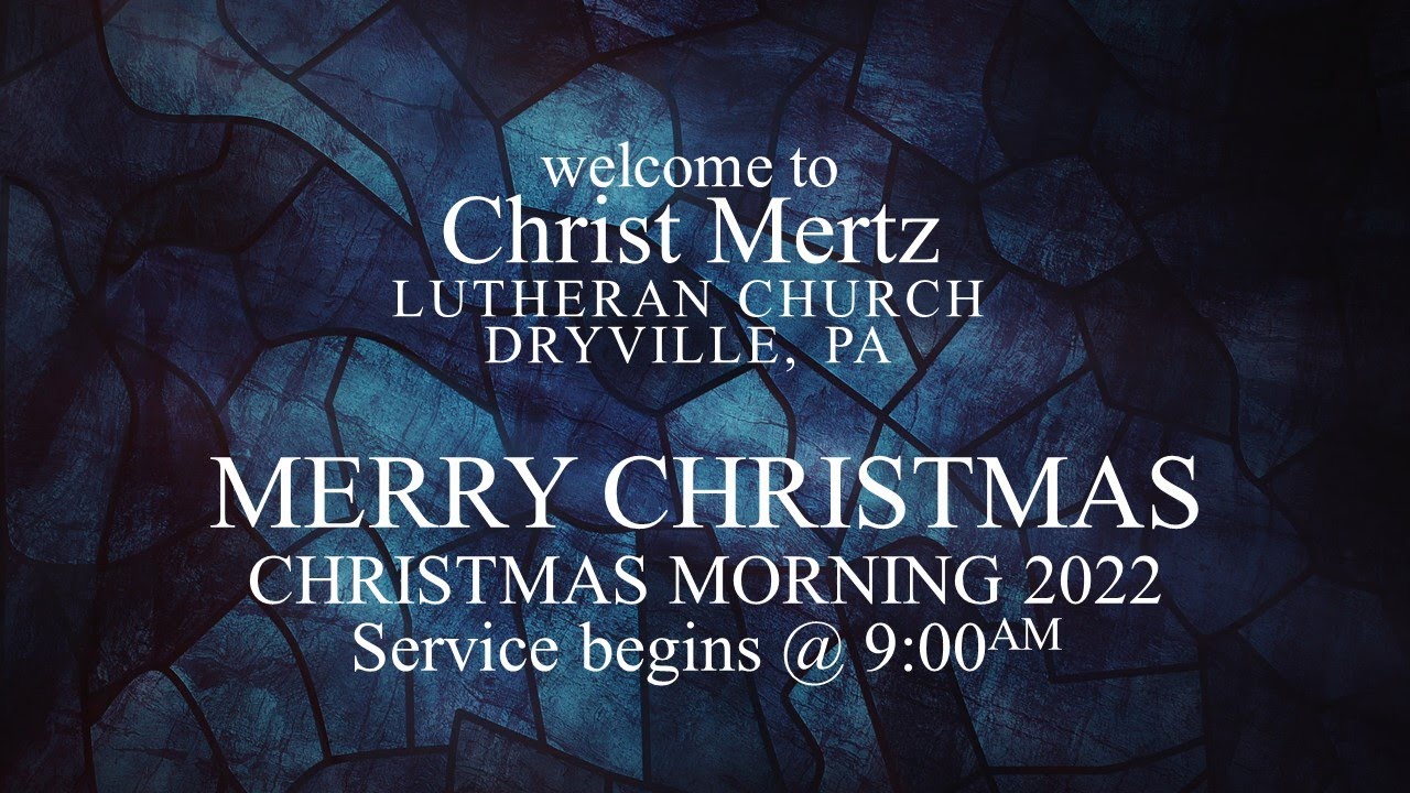 The Nativity of our Lord II, Christmas Day - December 25th 2022 - YouTube
