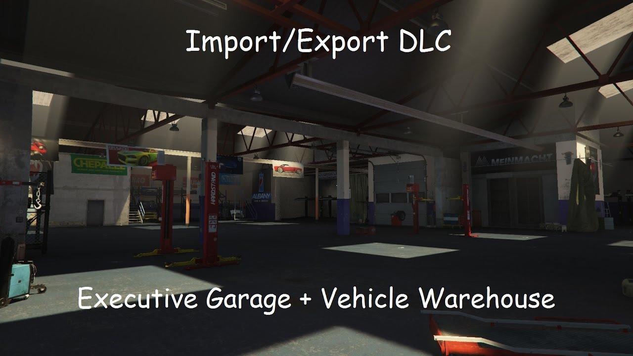 GTA Online | Import/Export DLC: New Executive Garage + Vehicle ...