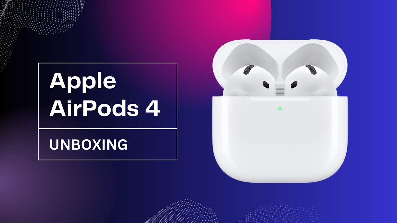 🎧 AirPods 4 (2024) UNBOXING – A Closer Look! 📦 - YouTube