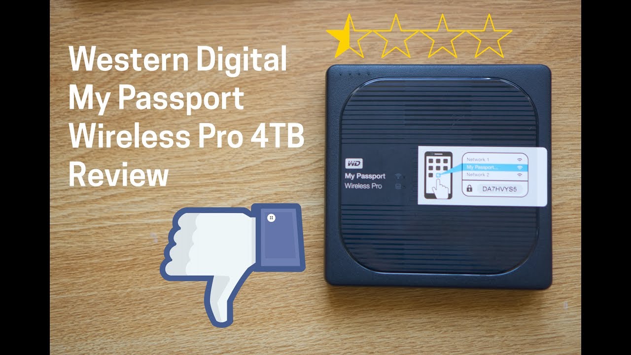 Western Digital My Passport Wireless Pro Review - YouTube