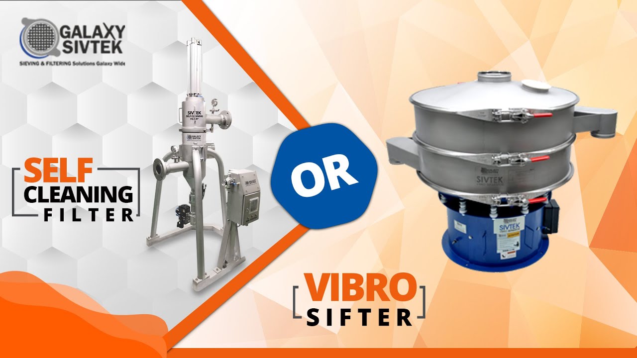 Self Cleaning Filter OR Vibro Separator | Galaxy Sivtek - YouTube