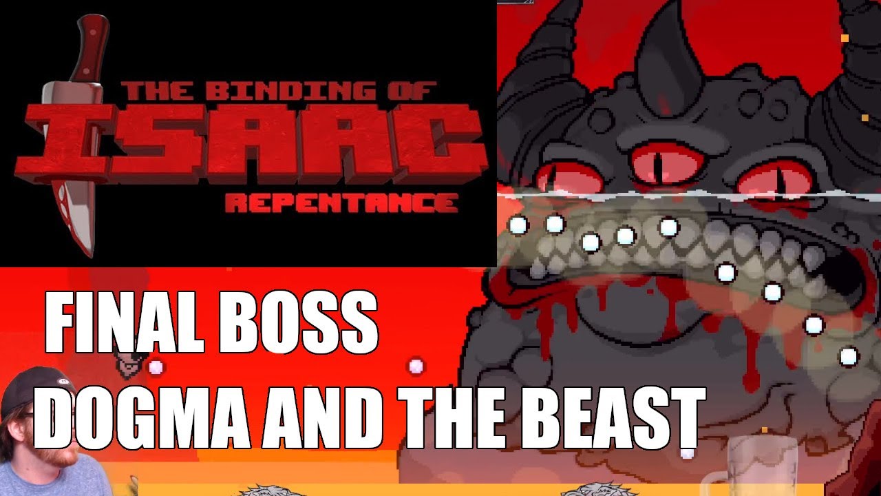 TBOI Repentance Secret FINAL Bosses: Dogma and THE BEAST! True Final ...