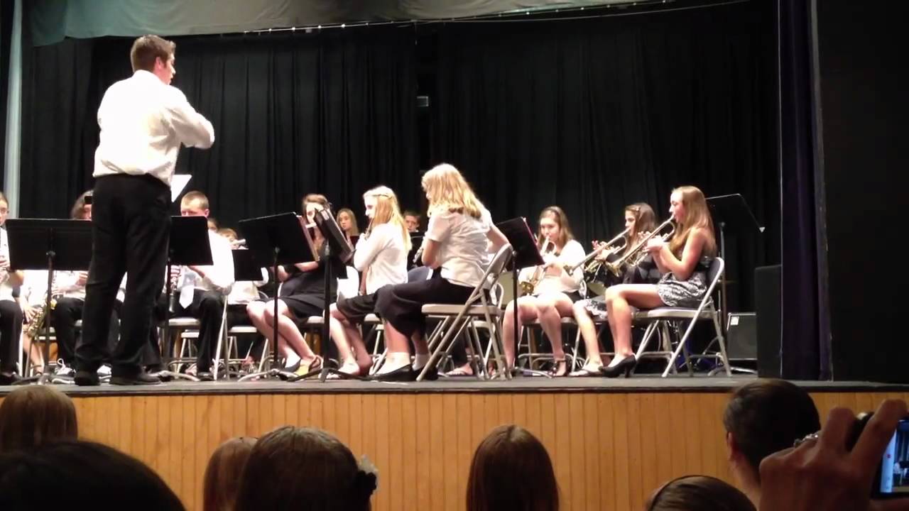 Blowing Rock Middle School Band Performance 1 - YouTube