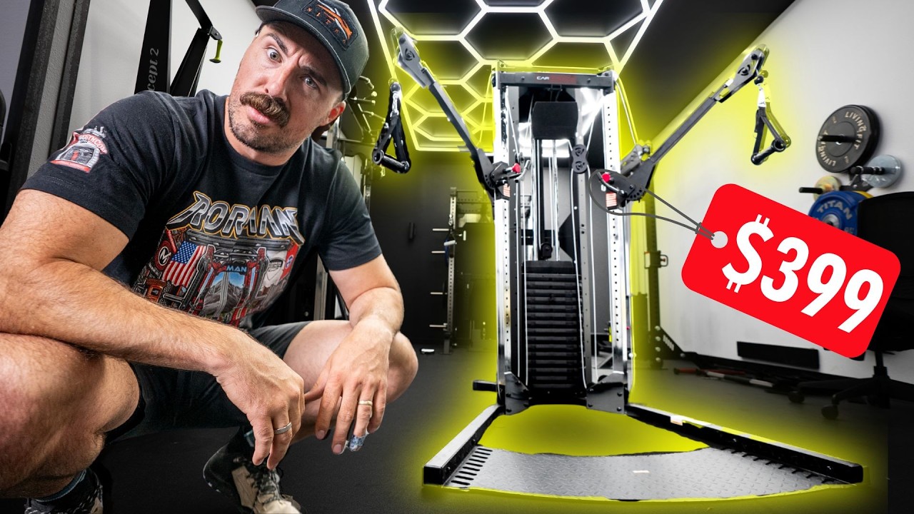 The Cheapest Functional Trainer w/ A Weight Stack I Could Find... A ...