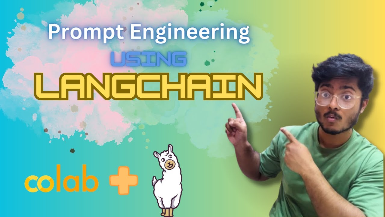 Prompt Engineering Using Langchain Tutorial Python Colab Llama3 Youtube 8155