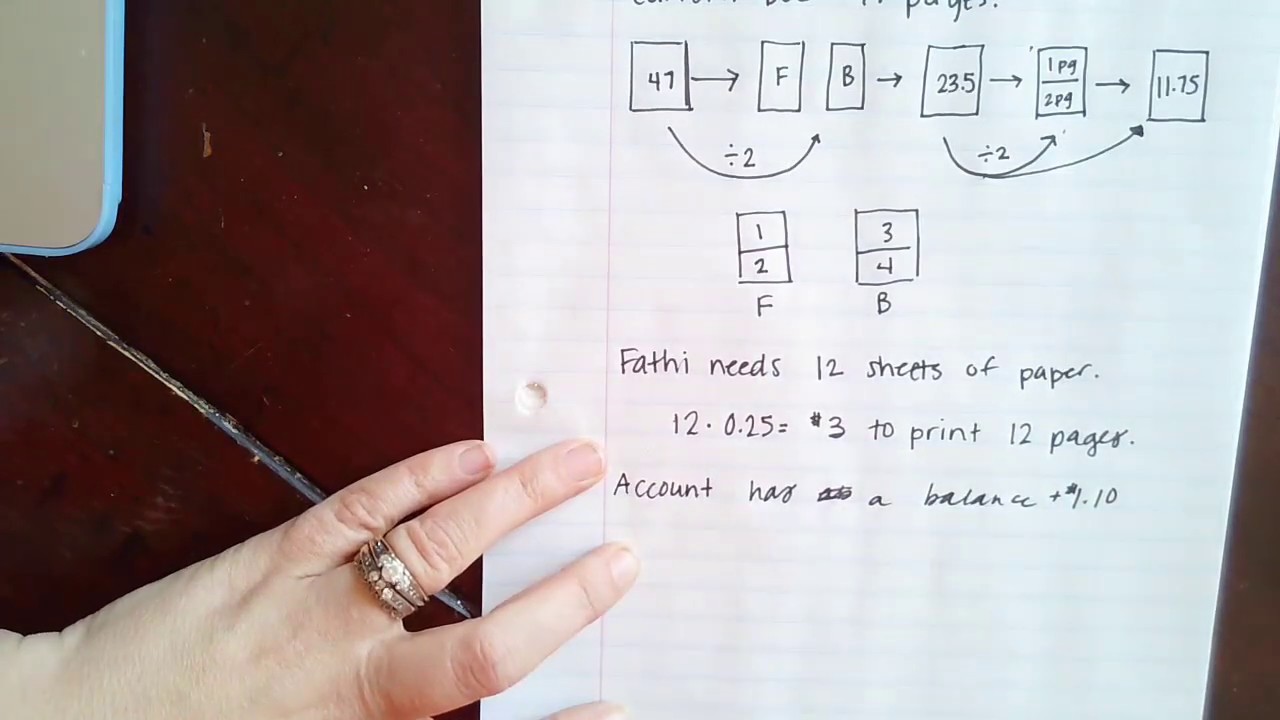 Rational Number Word Problem Explanation - YouTube
