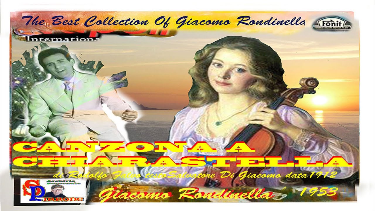 Giacomo Rondinella - CANZONE A CHIARASTELLA 1953 - YouTube