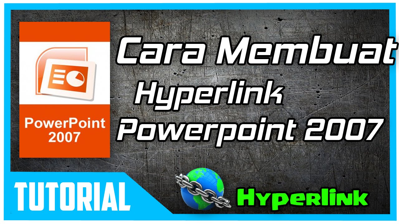Cara Membuat Hyperlink Powerpoint 2007 - YouTube