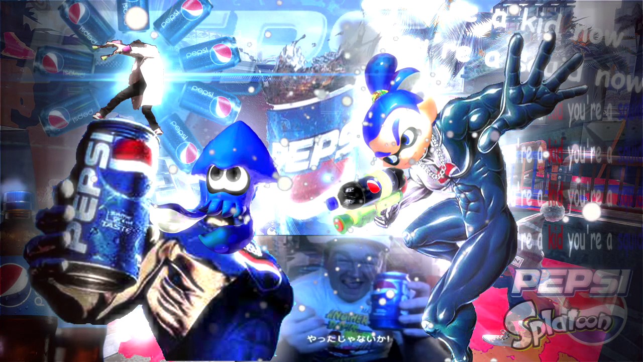 PEPSI SQUID - Pepsi Man vs. Splatoon (Mashup) - YouTube