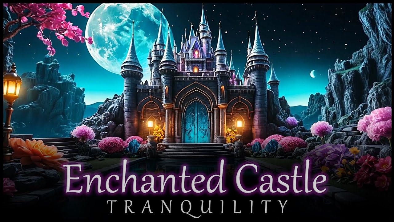 Enchanted Castle Ambience with Soothing Piano Music for Deep Relaxation ...