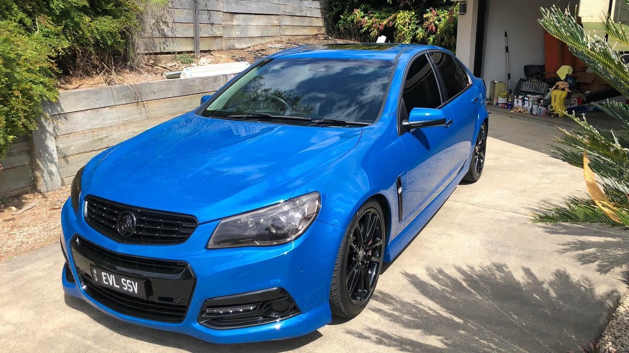 This 2013 Holden VF Commodore SSV Redline is now Evil 👿’ introducing ...
