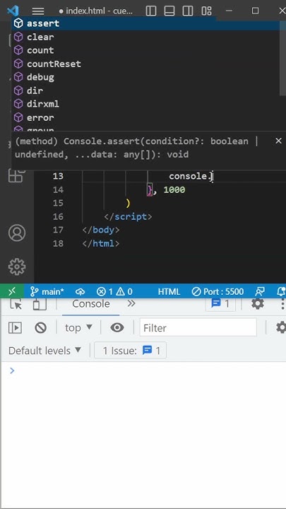 Como crear una Cuenta Regresiva con JavaScript #shorts - YouTube