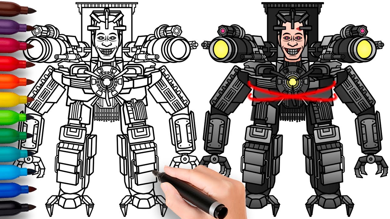 HOW TO DRAW NEW ASTRO G-MAN | Skibidi Toilet Garry's Mod - Easy Drawing - YouTube